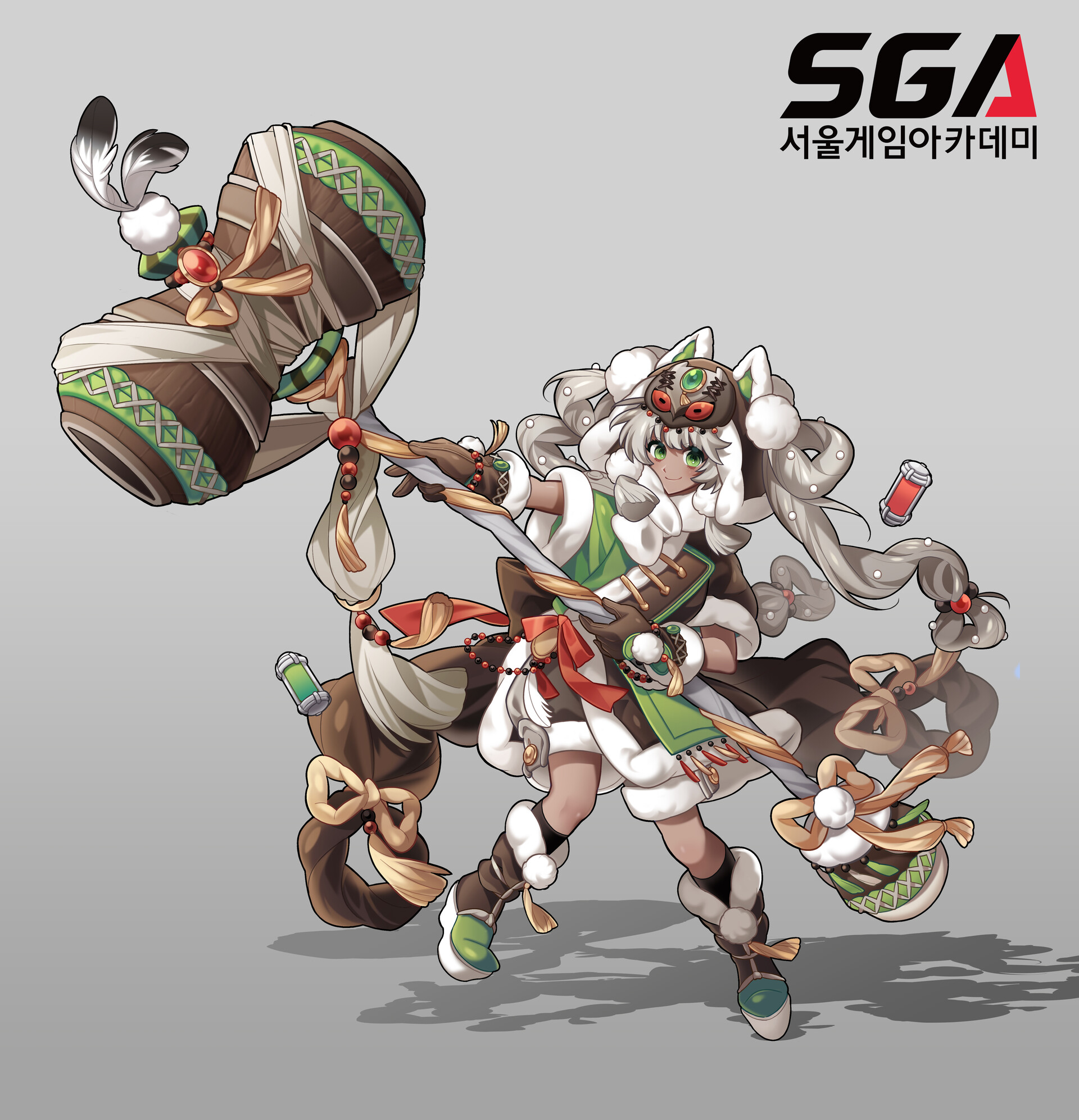 ArtStation - SGA_캐릭터 일러스트 학생작품