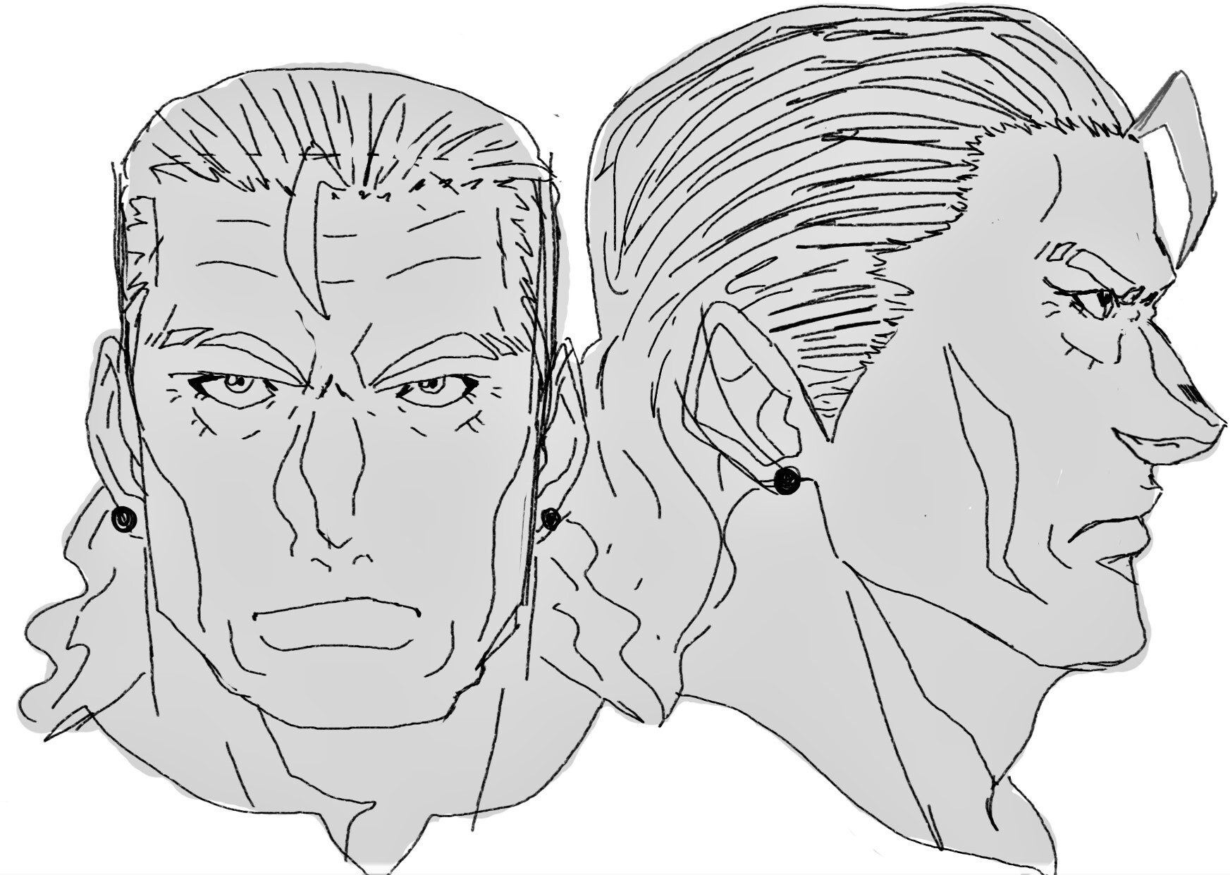 ArtStation - Character Design Strong Faced Man