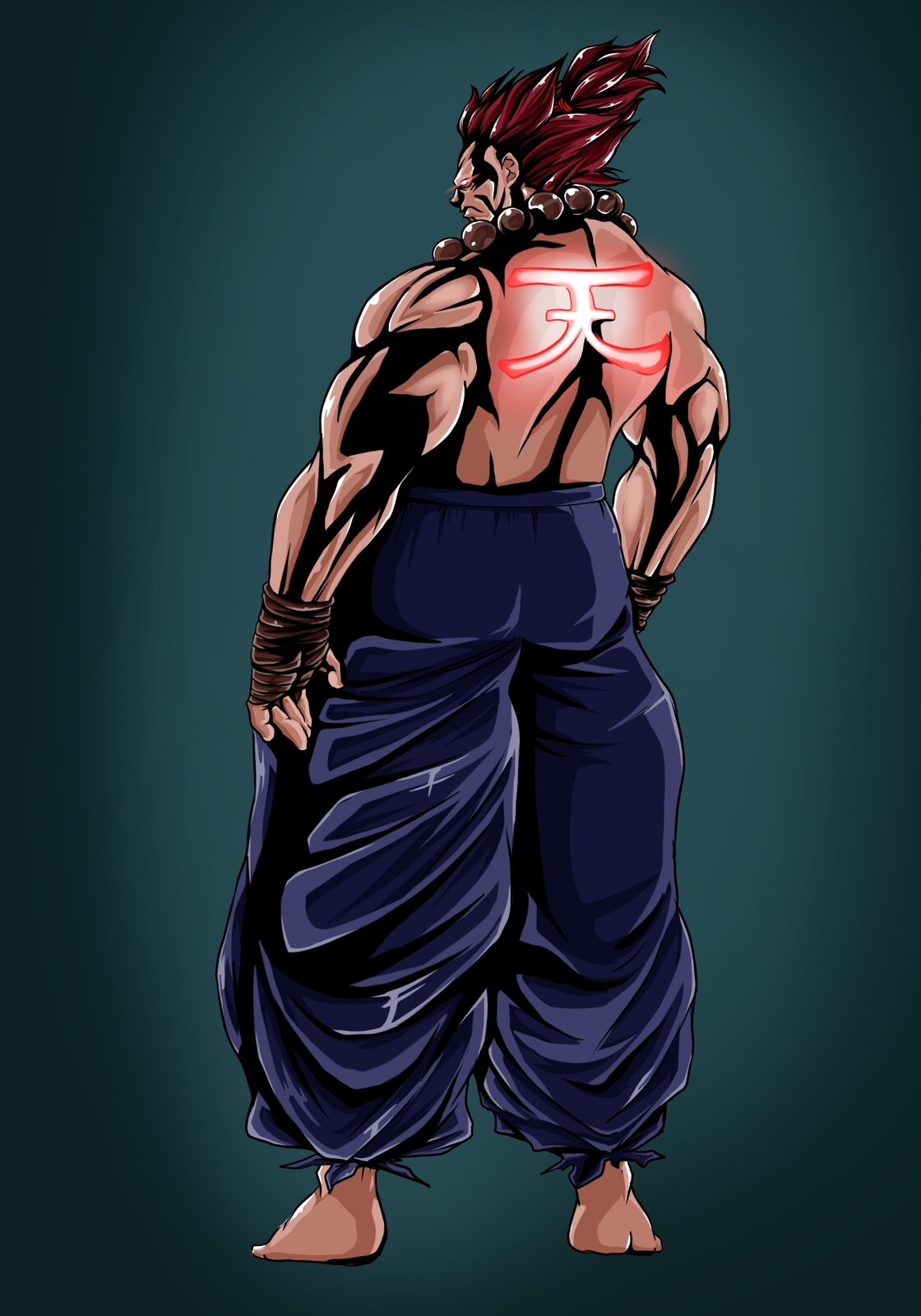 Lexiart 89 - Akuma's tattoo