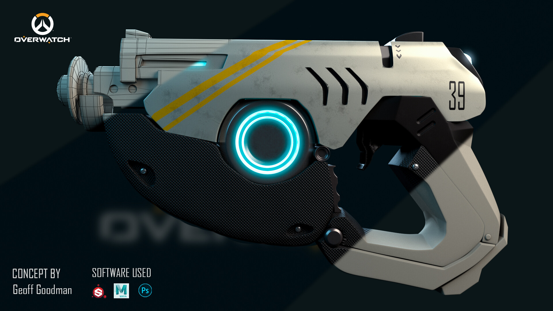 ArtStation - TRACER GUN CONCEPT BY - GEOFF GOODMAN