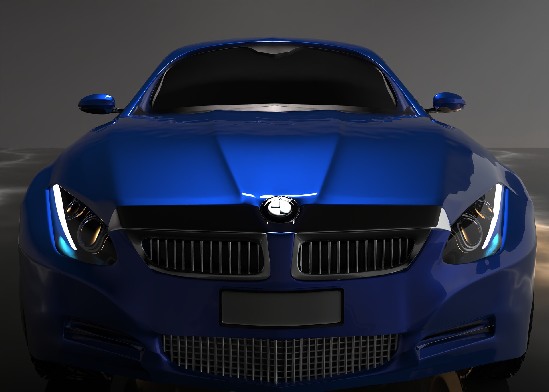 ArtStation - High poly car