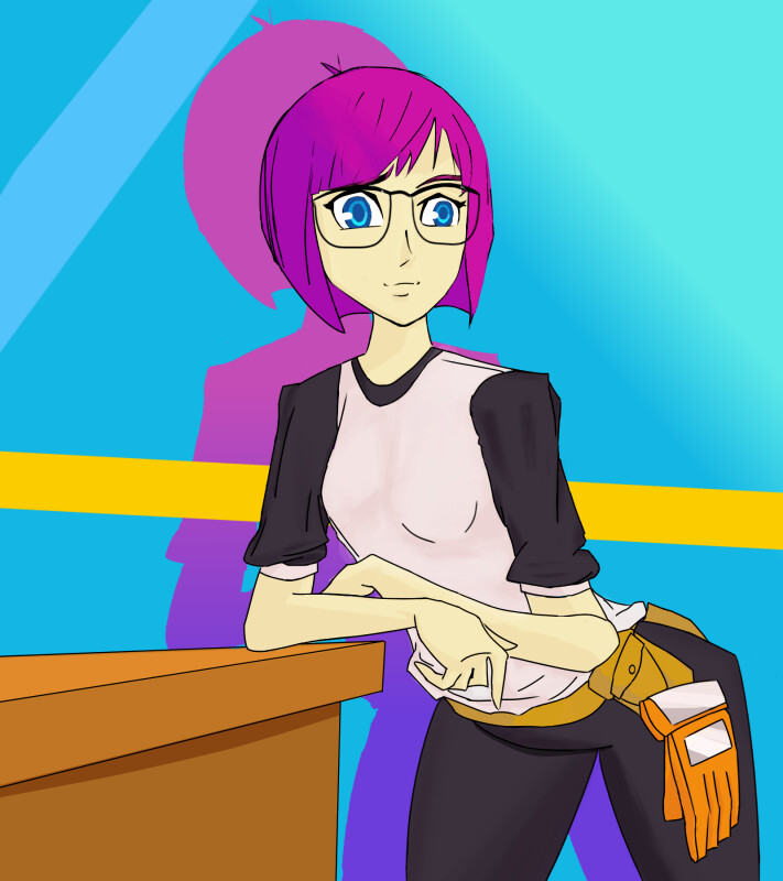 ArtStation - Lucca / Chrono Trigger Fan Art