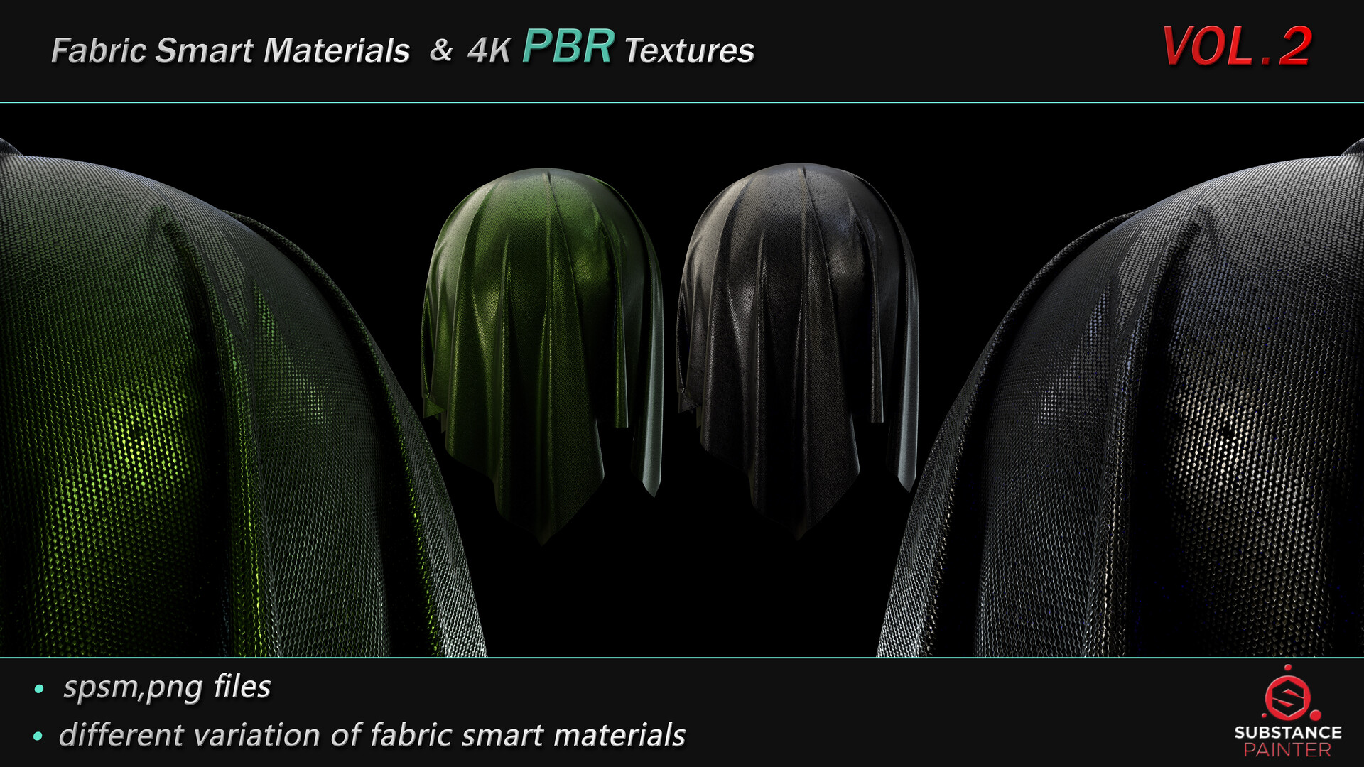 hossein-hamidi - 50 High Quality Fabric Smart Material Bundle + 4K PBR ...