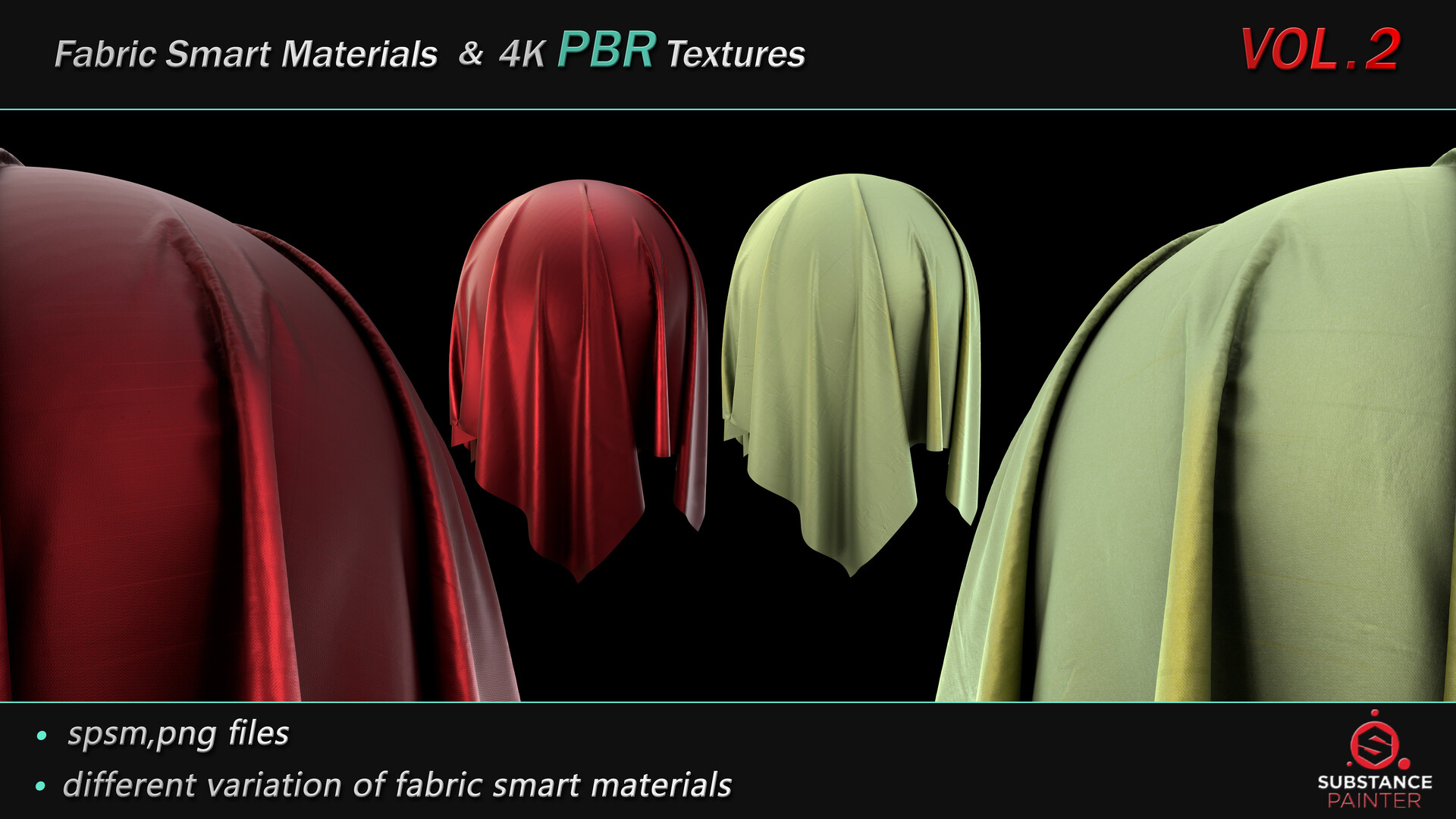 hossein-hamidi - 50 High Quality Fabric Smart Material Bundle + 4K PBR ...