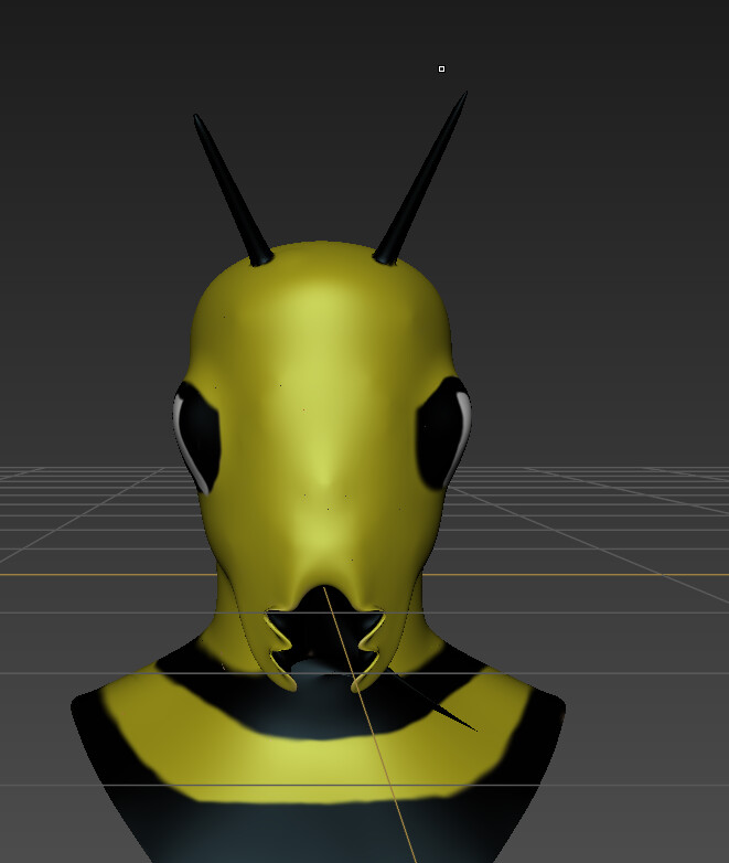 ArtStation - wasp man 3d