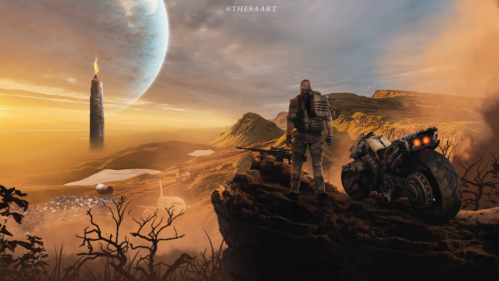 THESAART - TRIKRU WARRIOR ! | THE100