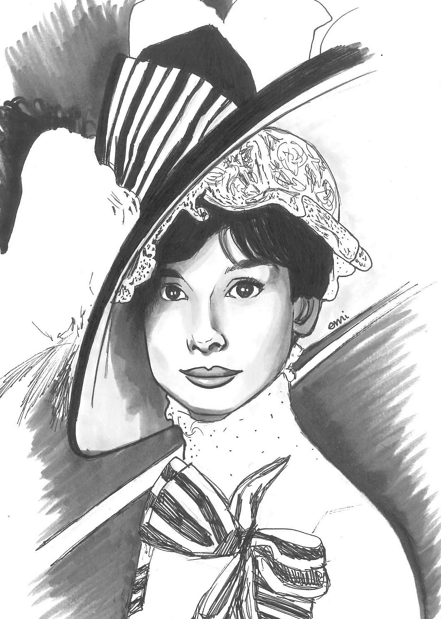 ArtStation - Sketch: Audrey