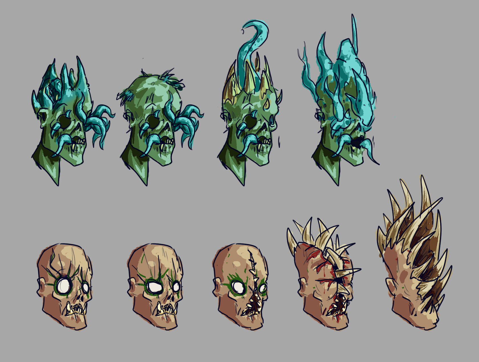 Antoine Cuvilliez - Mutant - "Cosmic Hell" Art Test