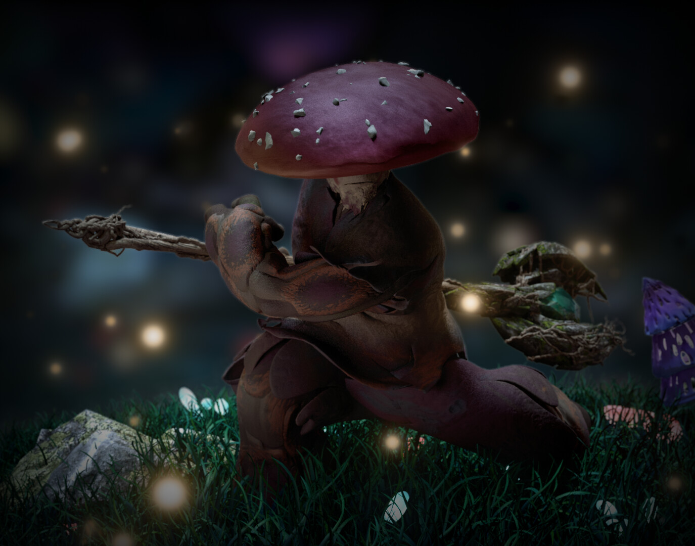 ArtStation - Perso mush