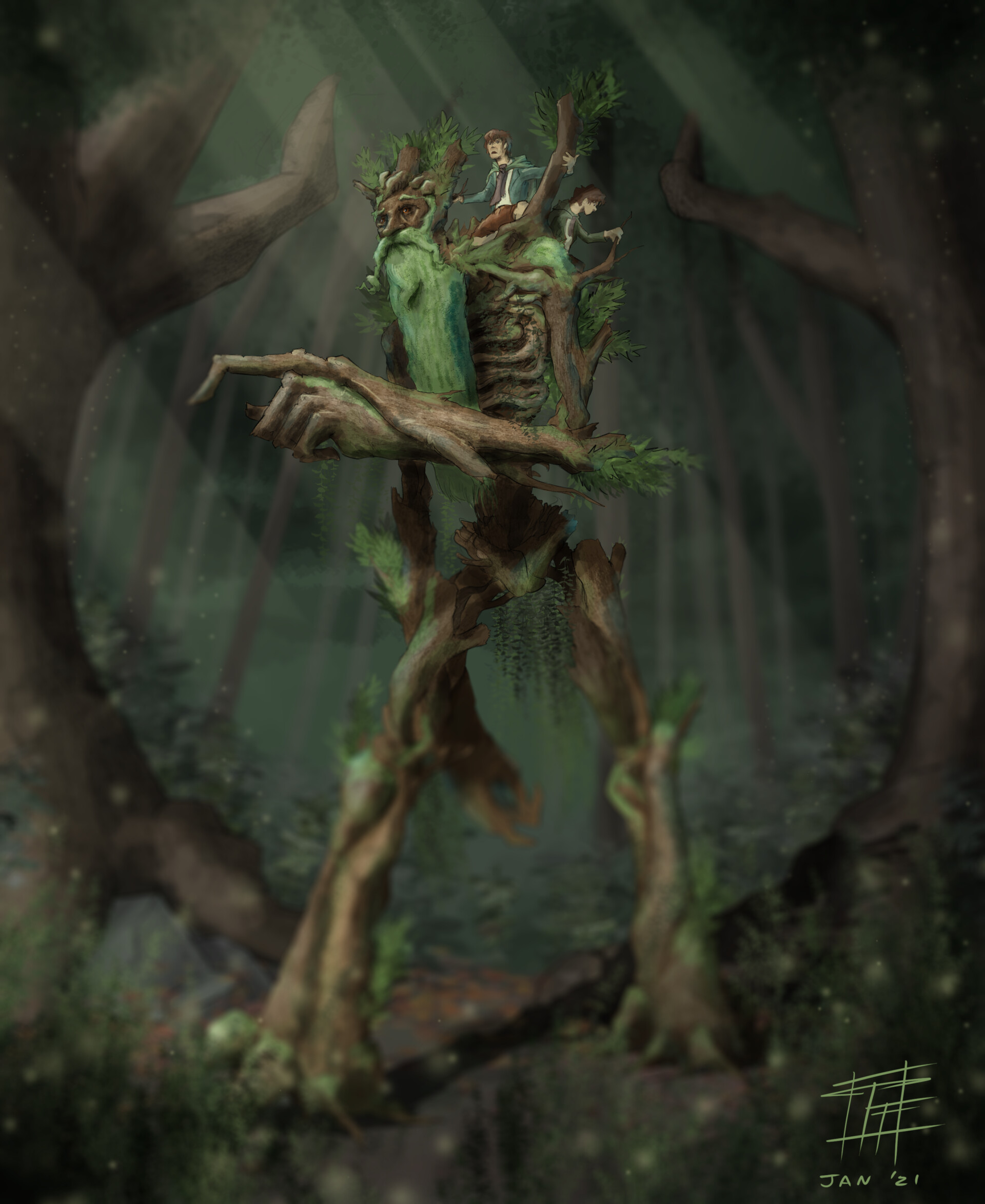 ArtStation - TreeBeard LOTR