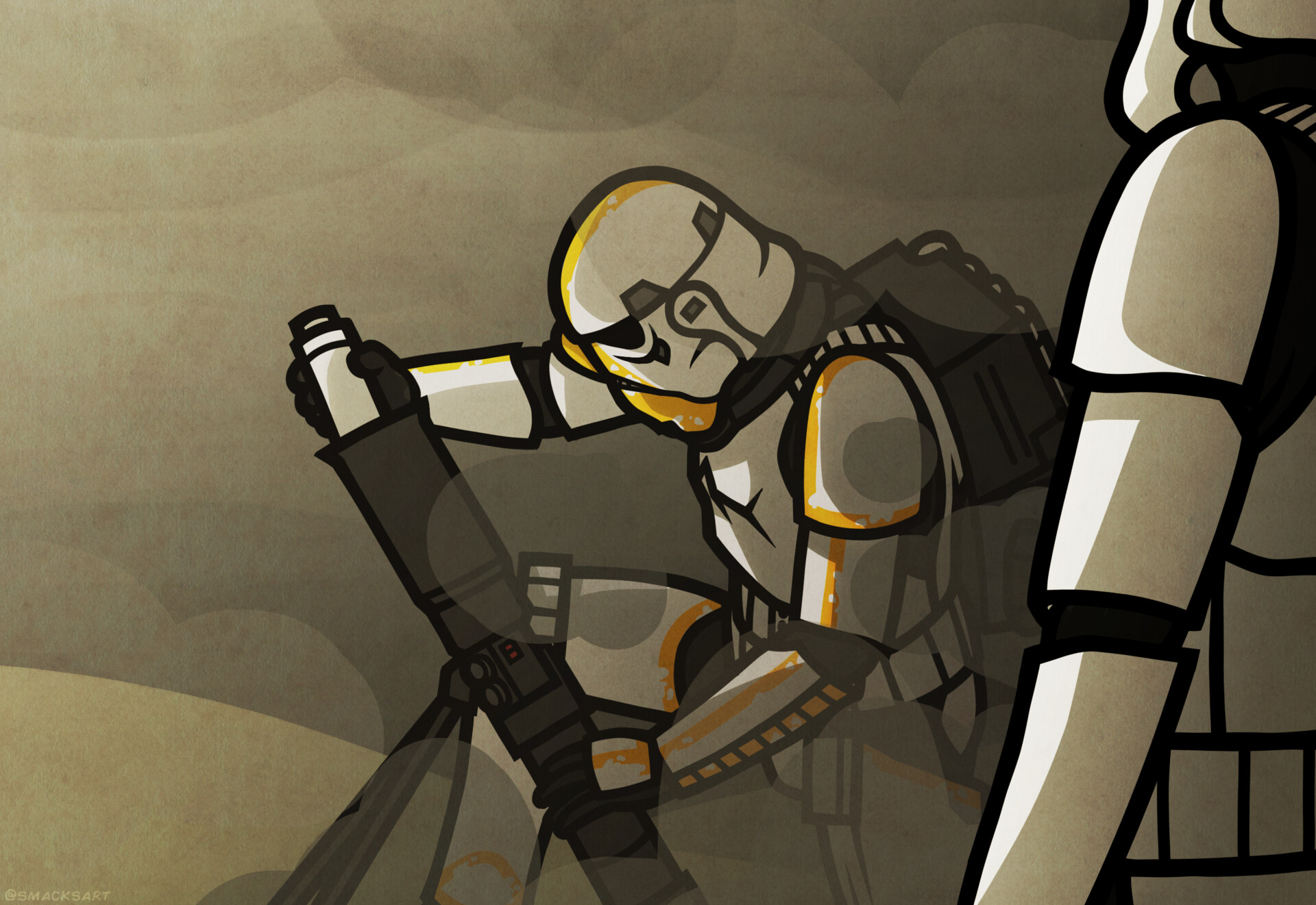 ArtStation - Mortar Stormtrooper