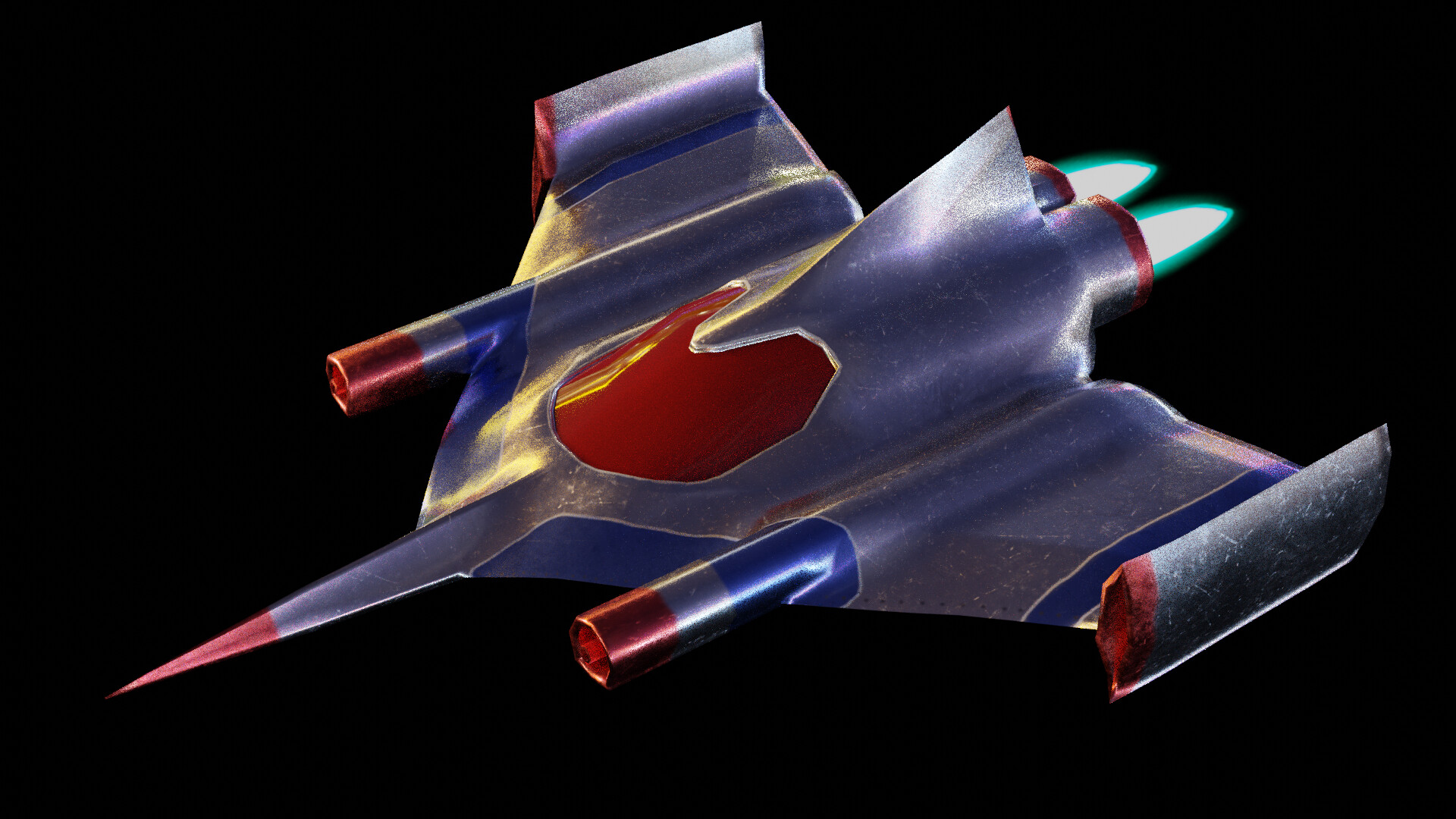Navio Galaga 3d Navio à Vela Galeão Modelo 3D $199 .3ds .blend