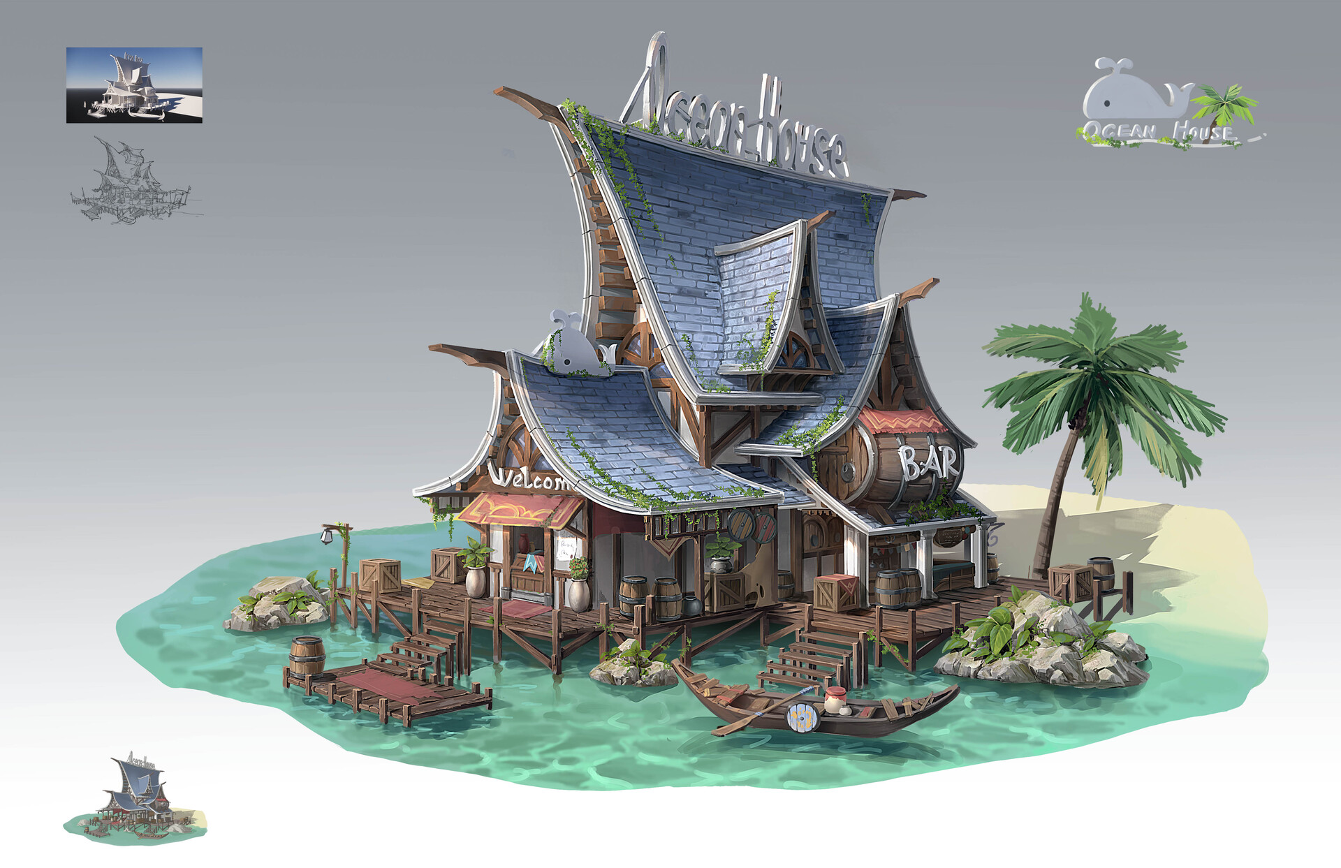 ArtStation - OceanHouse