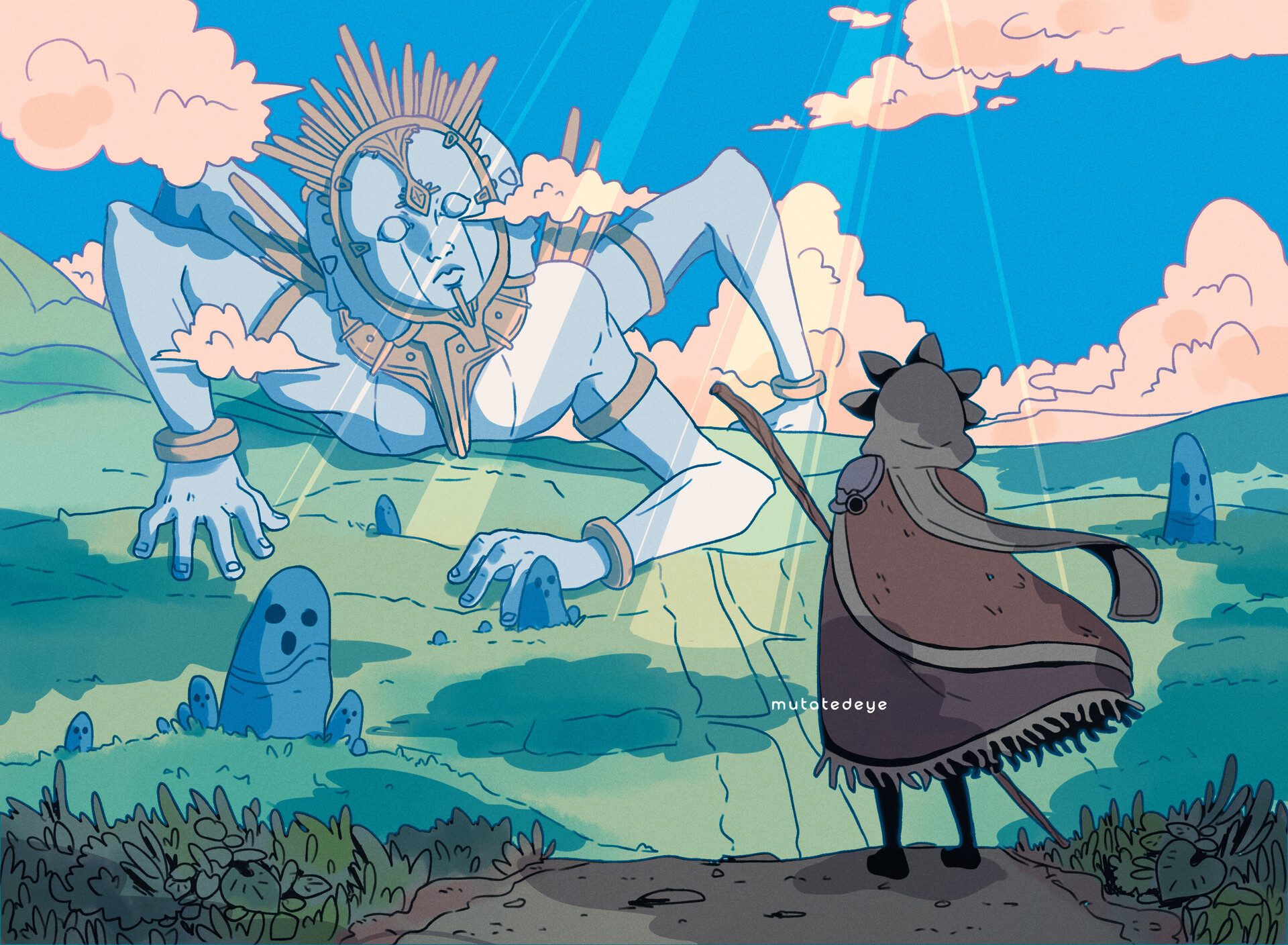 ArtStation - Striding angel