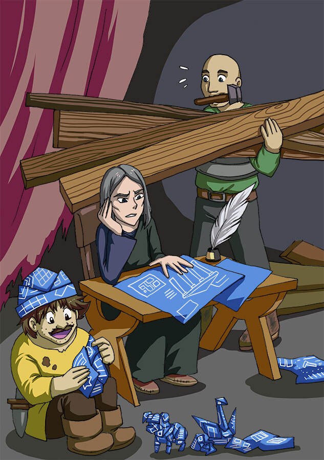 ArtStation - comic cover