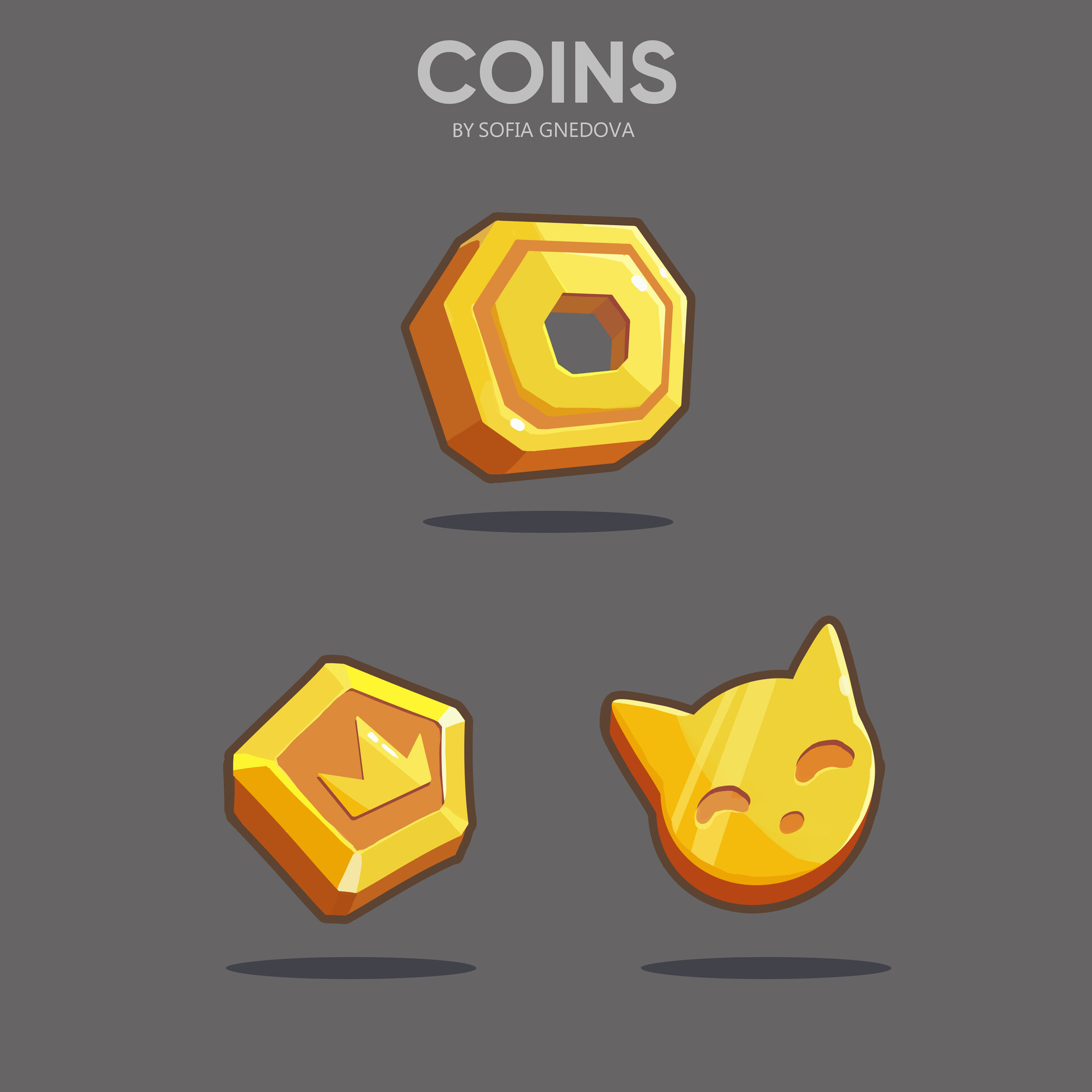 ArtStation - coins