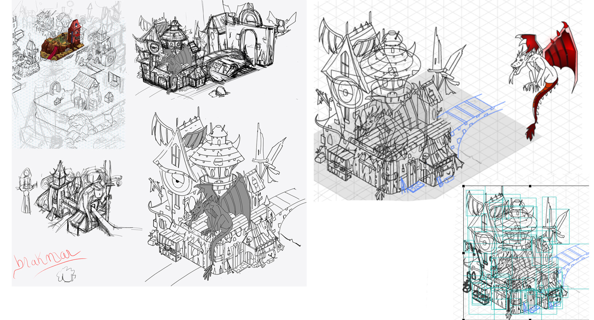 ArtStation - ANKAMA fan art maison Brakmar