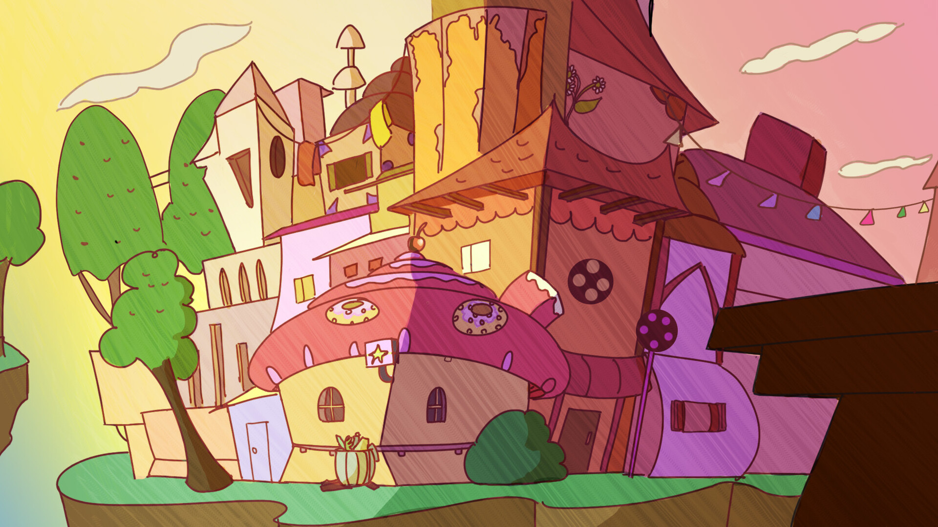 ArtStation - village