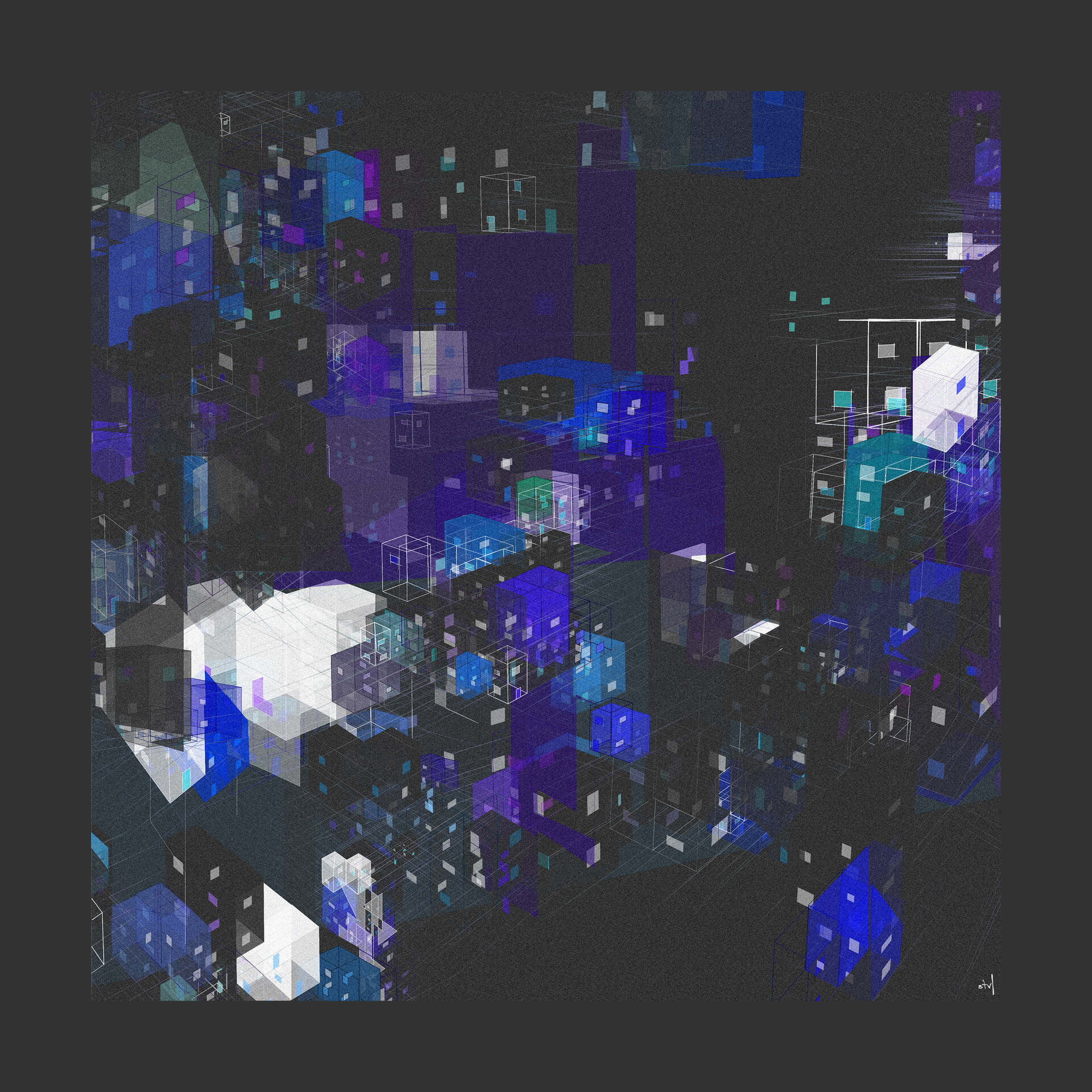 ArtStation - grey city