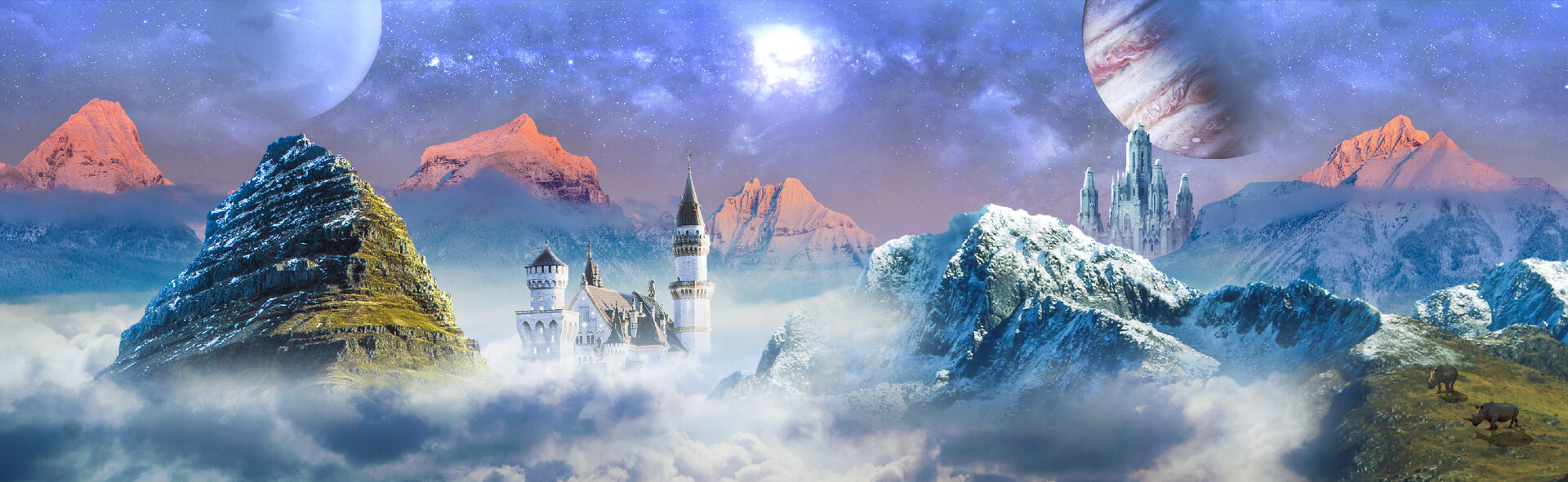ArtStation - Scenic dreamscape