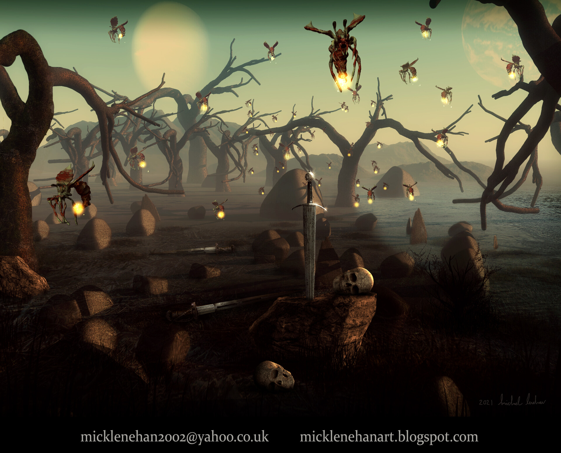 ArtStation - Cursed Sword