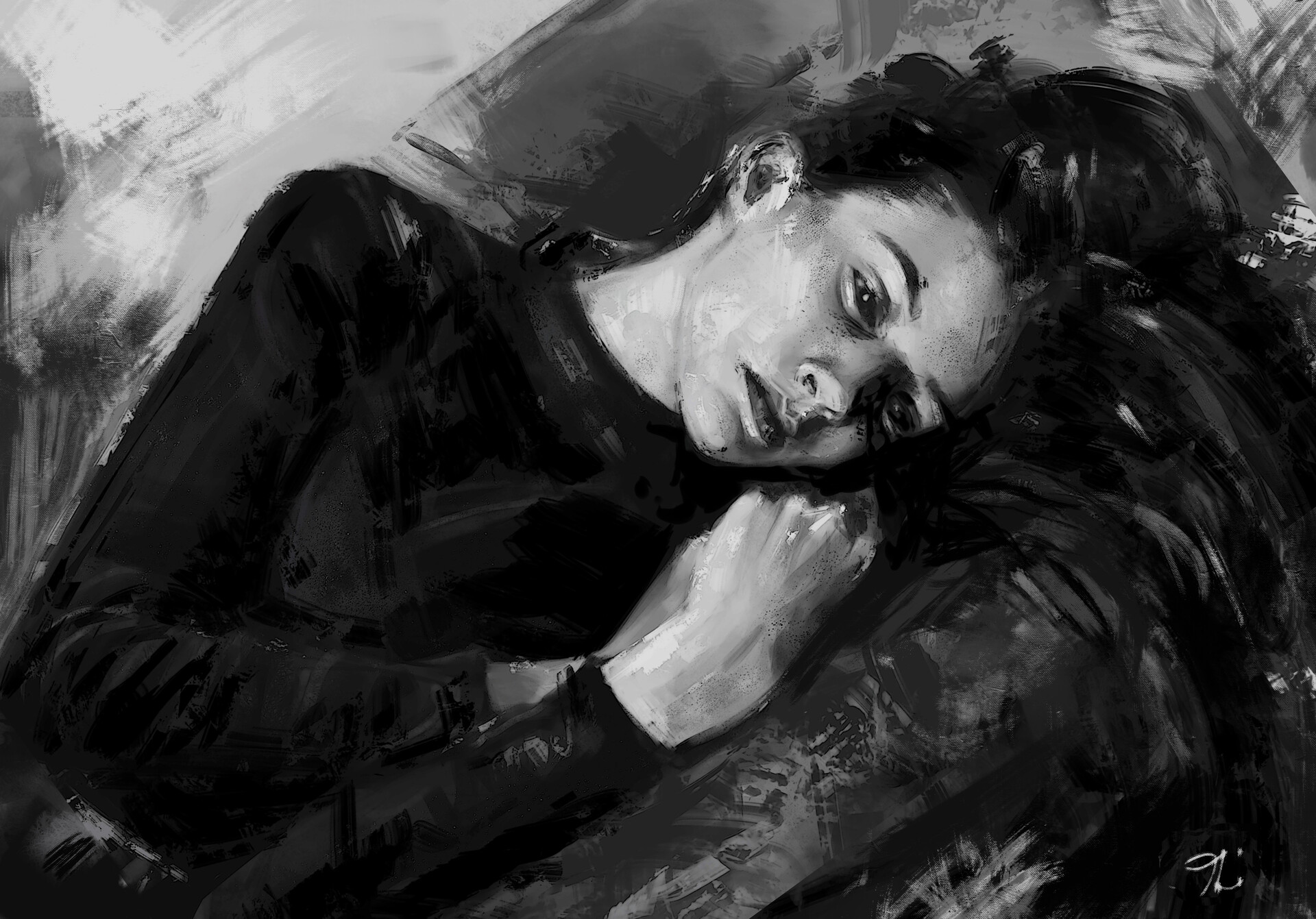 ArtStation - Sad Study