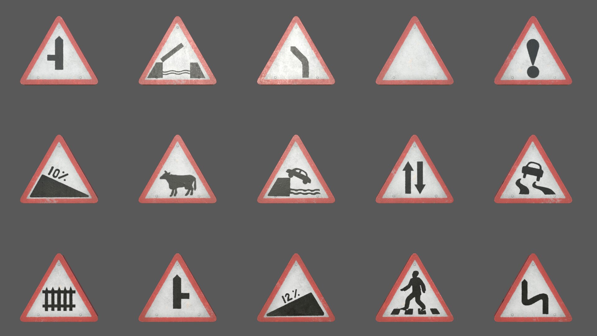Dmitriy Anisimov - USSR Pack Road signs