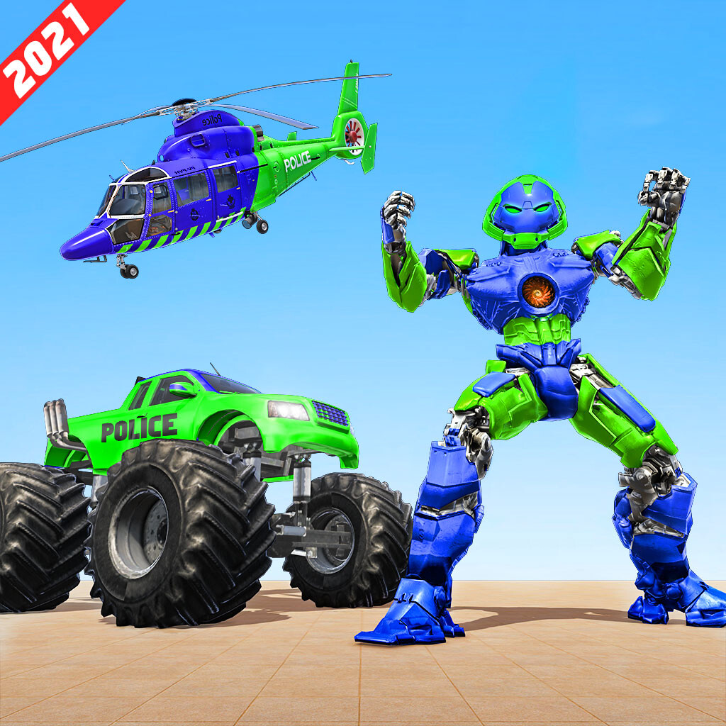 ArtStation - Police Monster Robot Transform