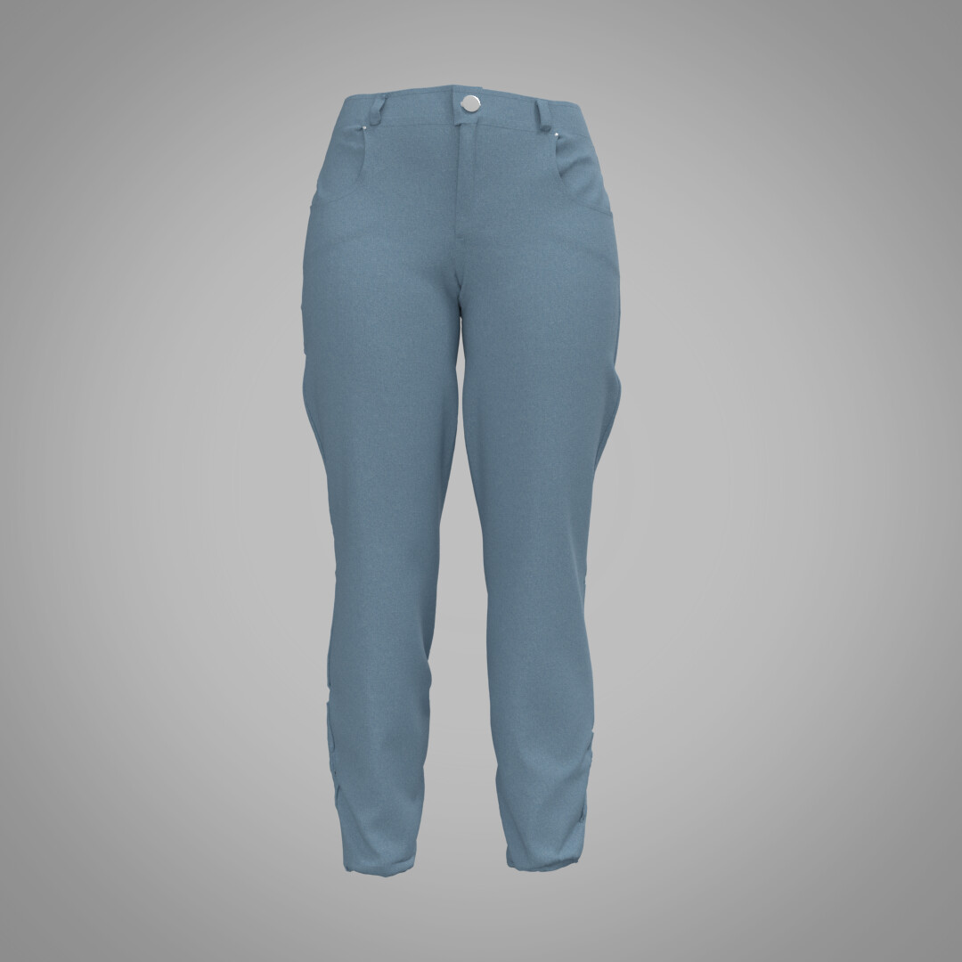 ArtStation - jeans marvelous designer