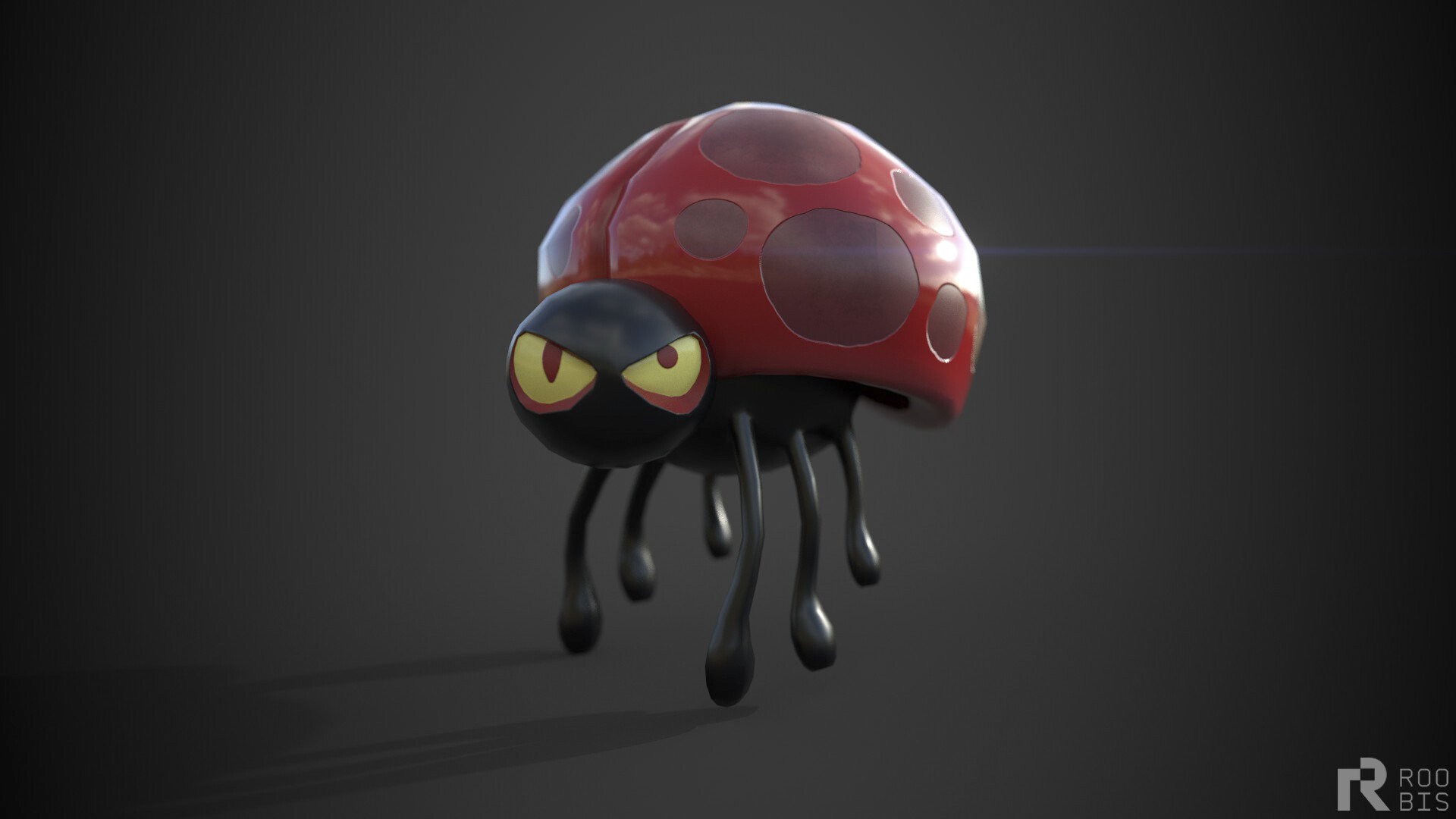 ArtStation - Ladybug 3D Game Character