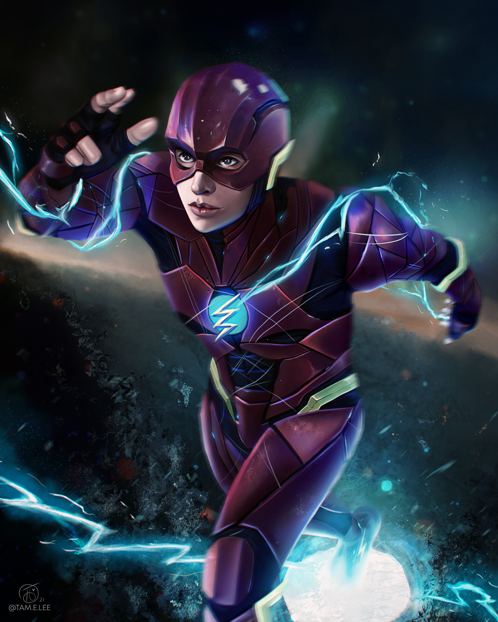 ArtStation - FLASH Justice League Snydercut