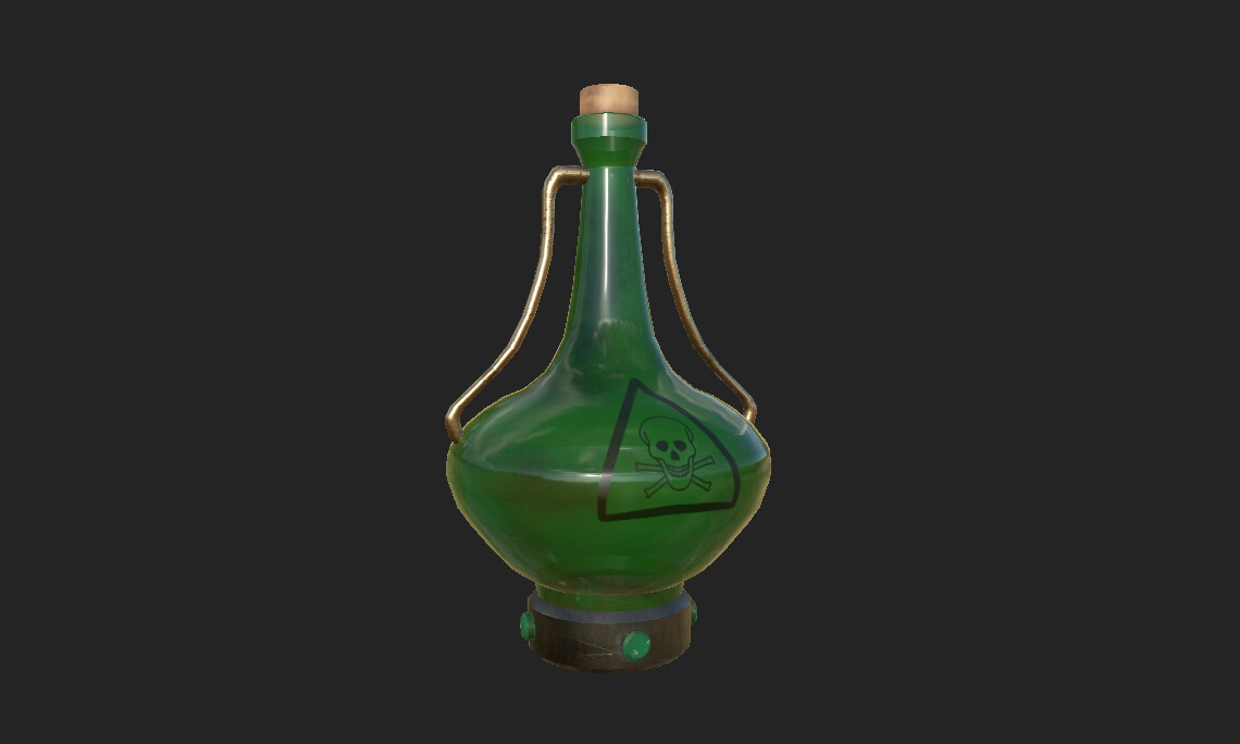 ArtStation - Poison Bottle