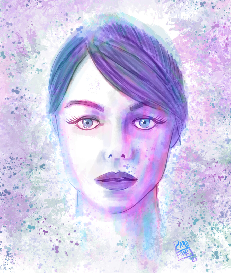 ArtStation - Abstract Portrait