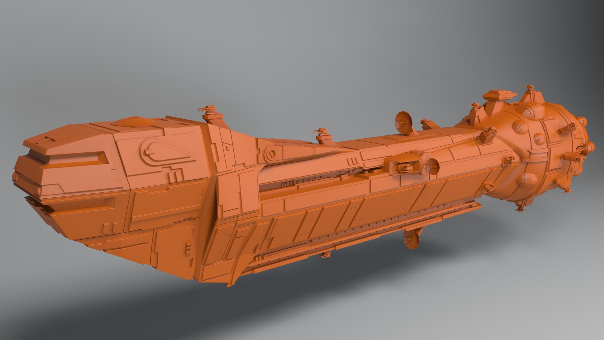 ArtStation - Star Wars Imperial Lancer ship, for Stellaris Fallen ...