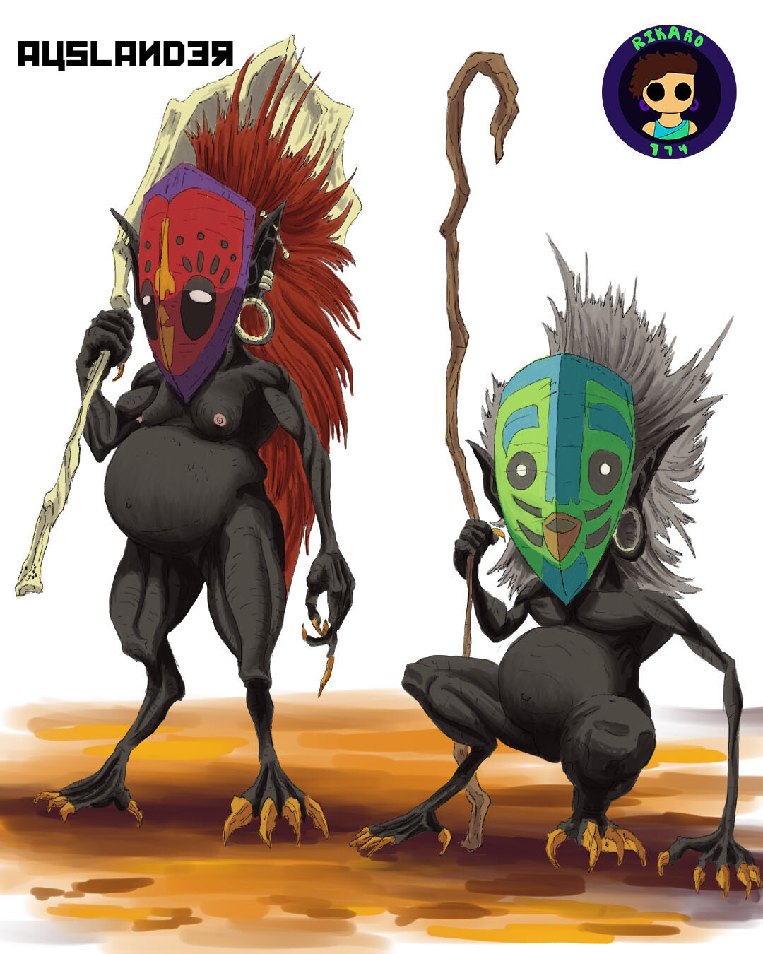 ArtStation - Auslander comic design - Twinseekers