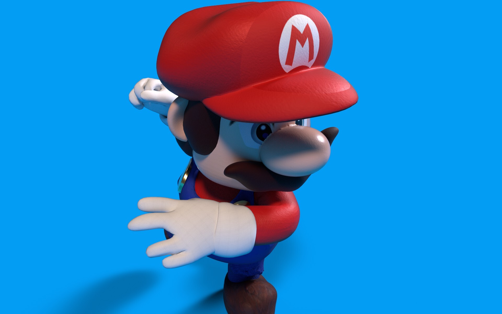 ArtStation - Super Mario 3d Zbrush