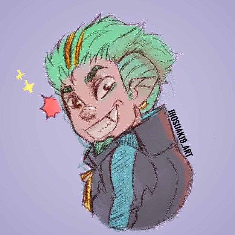 ArtStation - Zed Dross Happy 😁👊