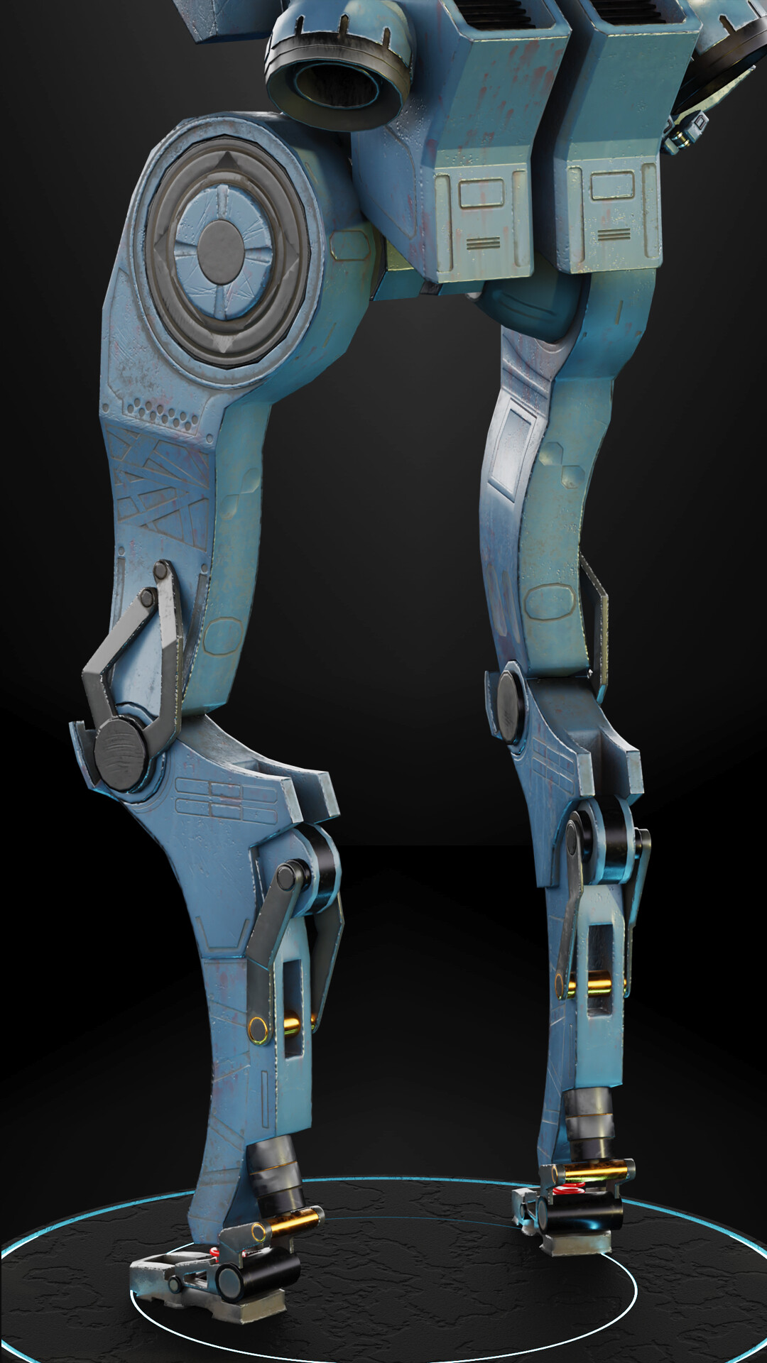 Mateusz Zajac - Pathfinder 3D model - Apex Legends Fanart