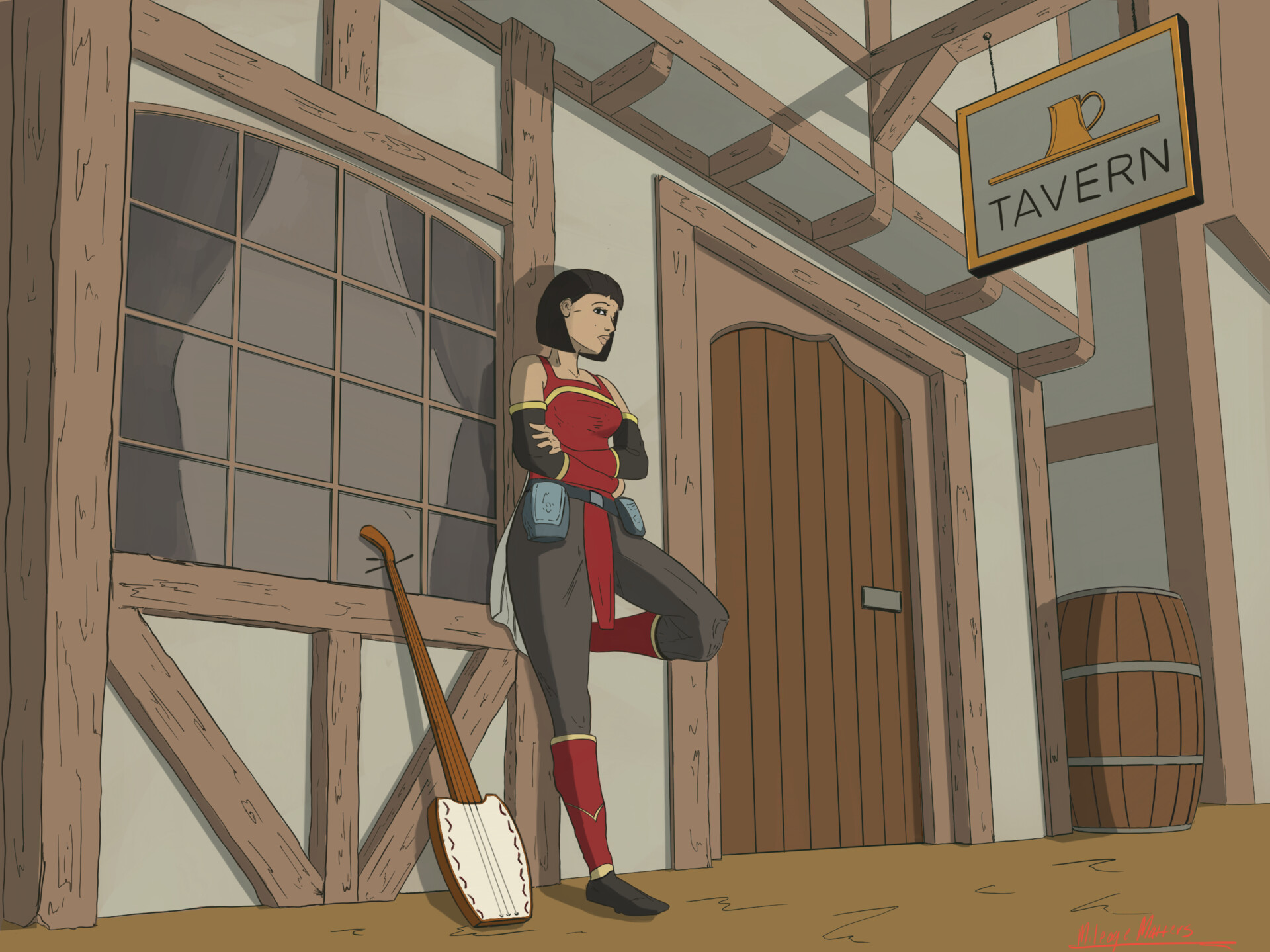 ArtStation - Wandering Bard