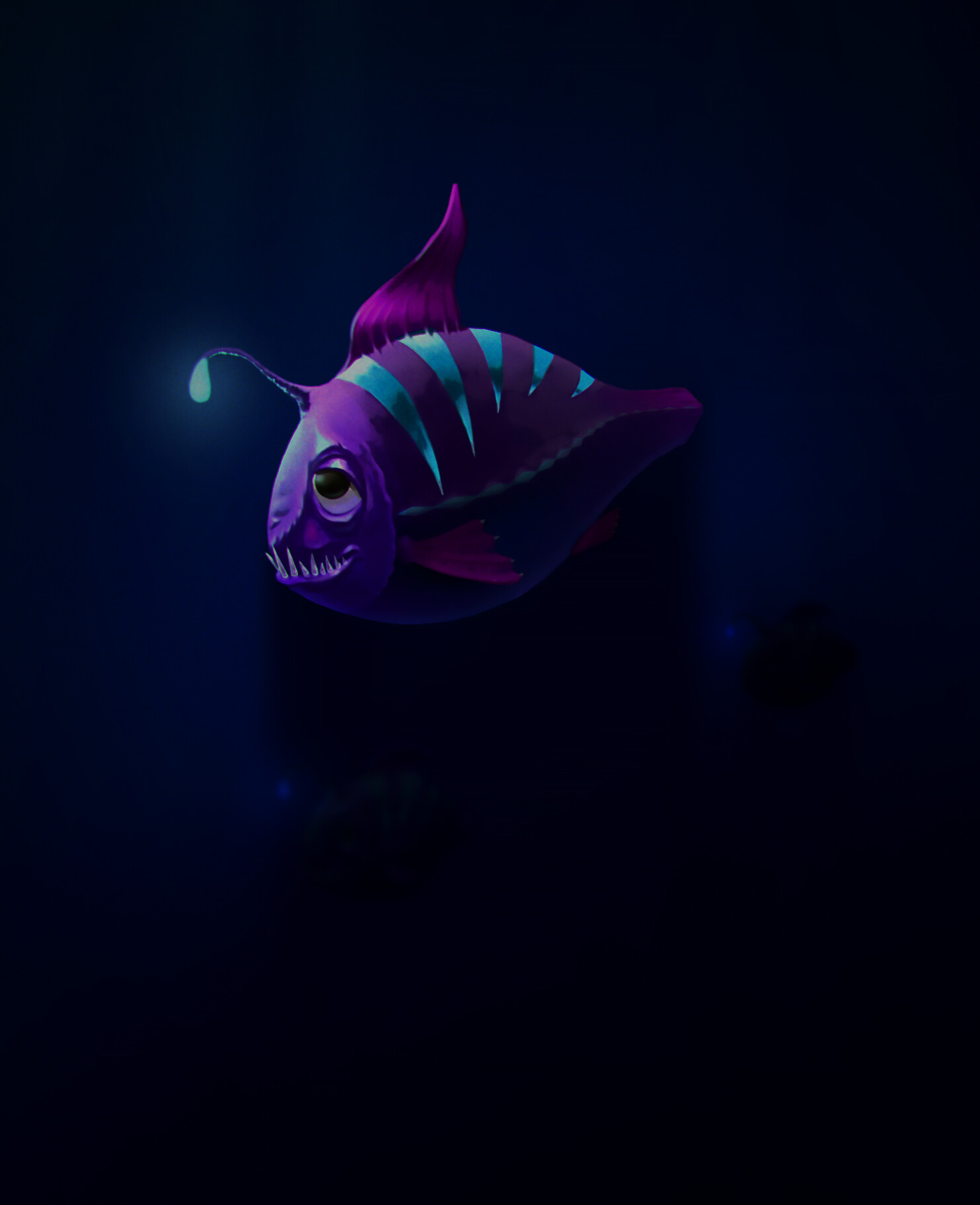 ArtStation - Angler fish