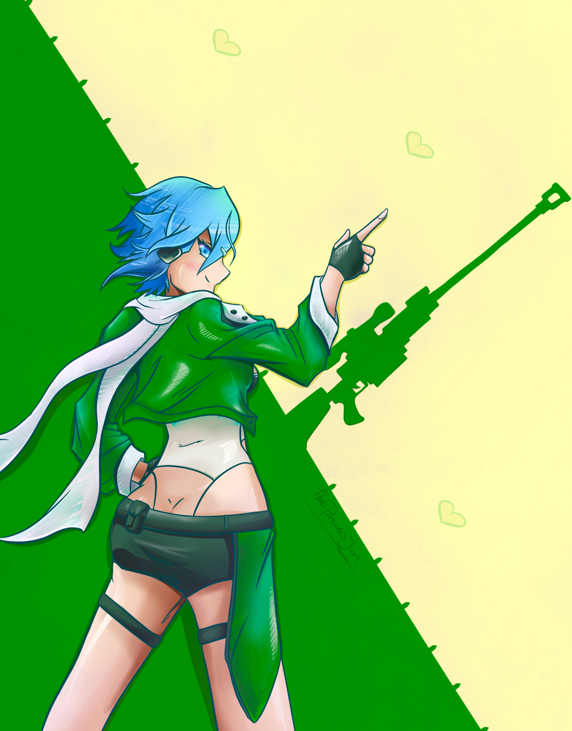 ArtStation - Sinon fanart