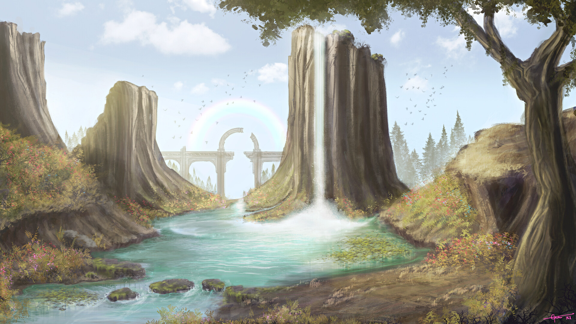 ArtStation - Valley of Magic