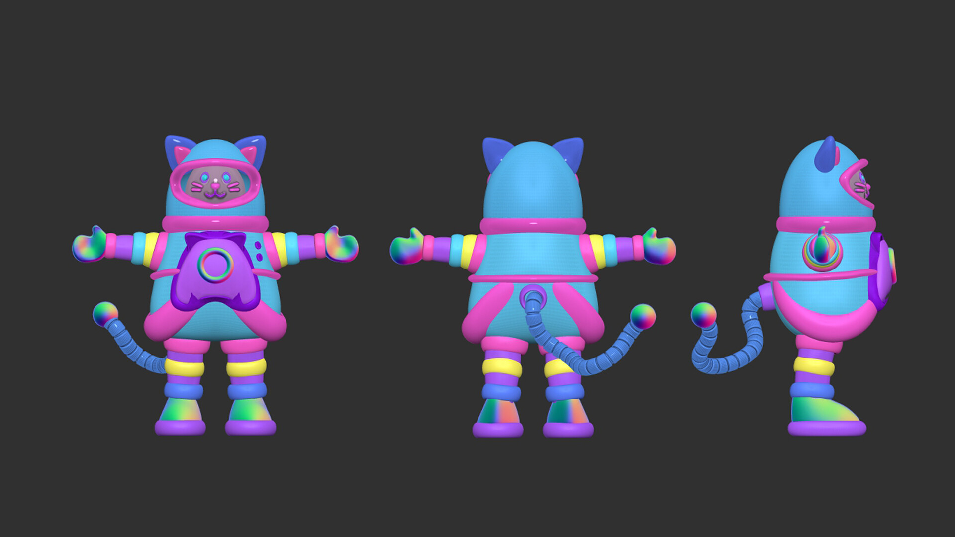 ArtStation - Robot Cat