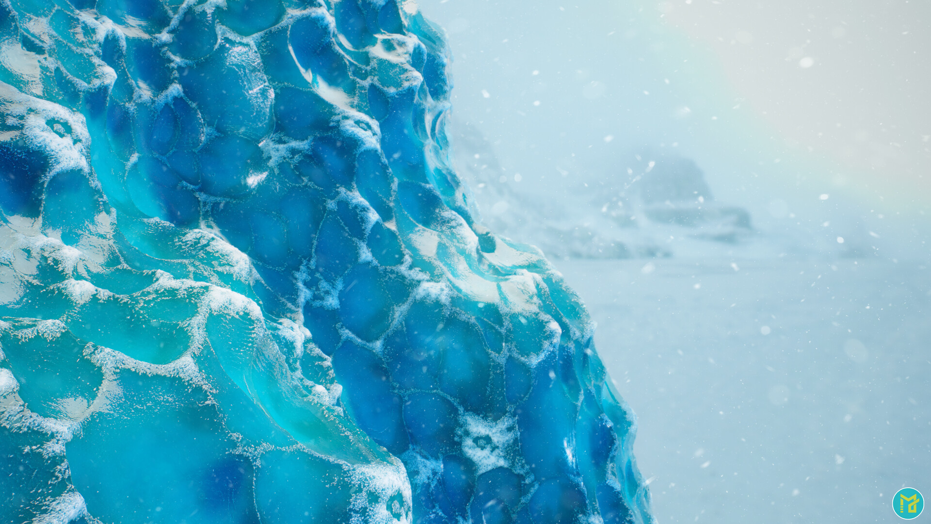 Max Kutsenko - Exposed glacial ice