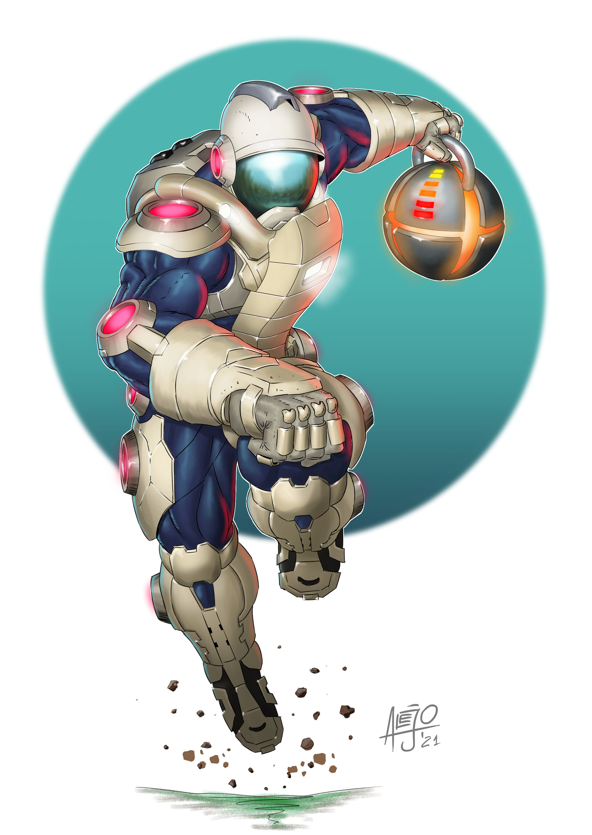 ArtStation - Boomberman - Process & Timelapse