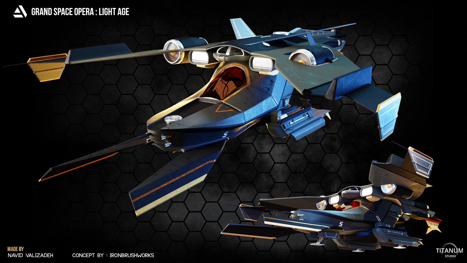 ArtStation - Artstation grand space opera light age prop challenge ...