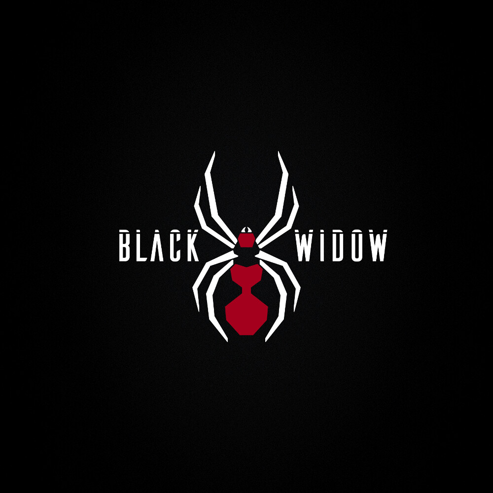 ArtStation - Black Widow Logo