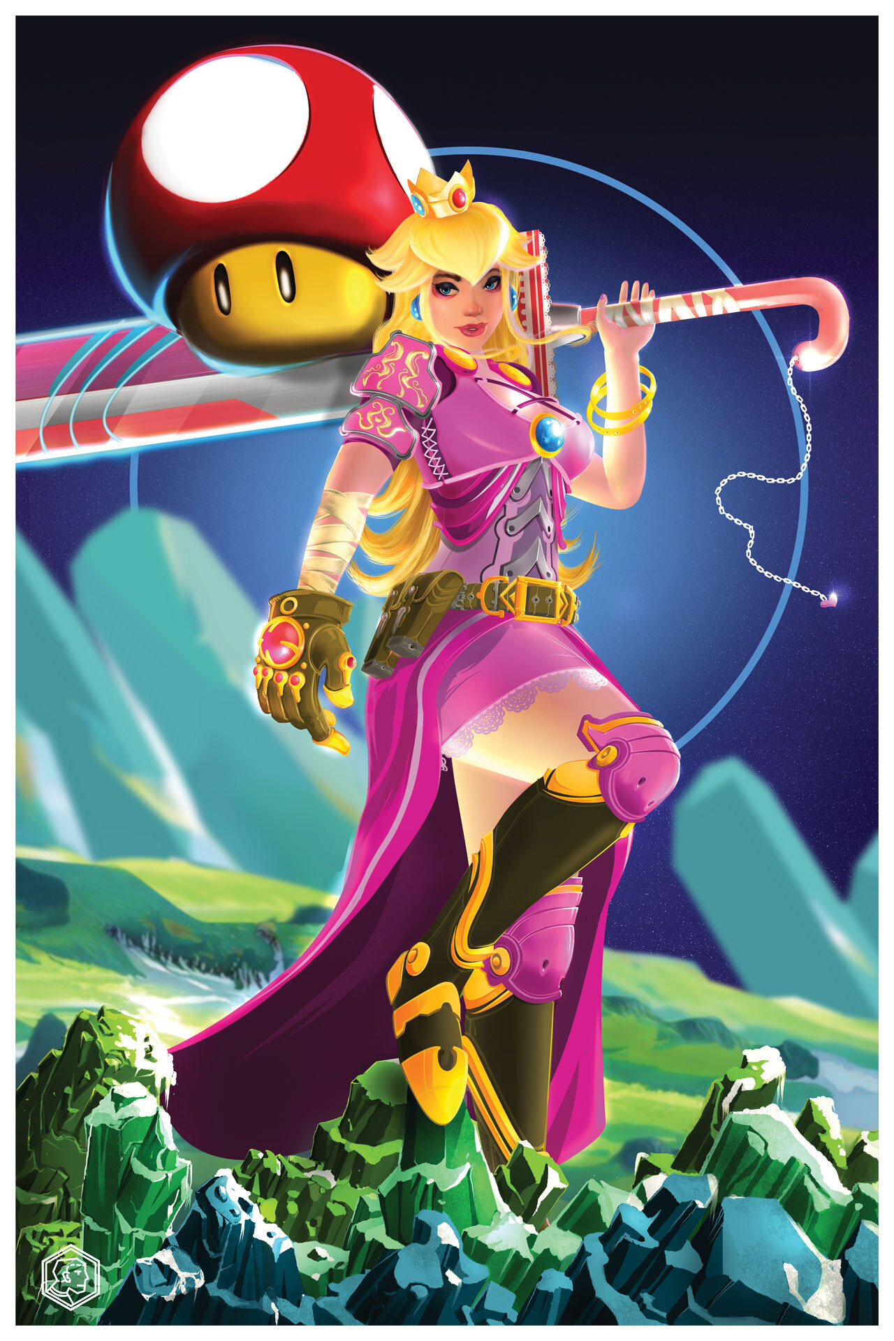 ArtStation - Princess Peach