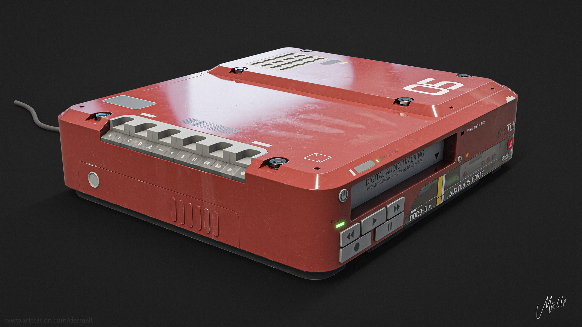 Malte Ullrich - Modelling and Texturing Practice 01