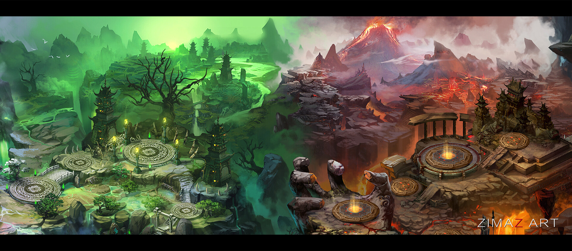 ArtStation - Scene map